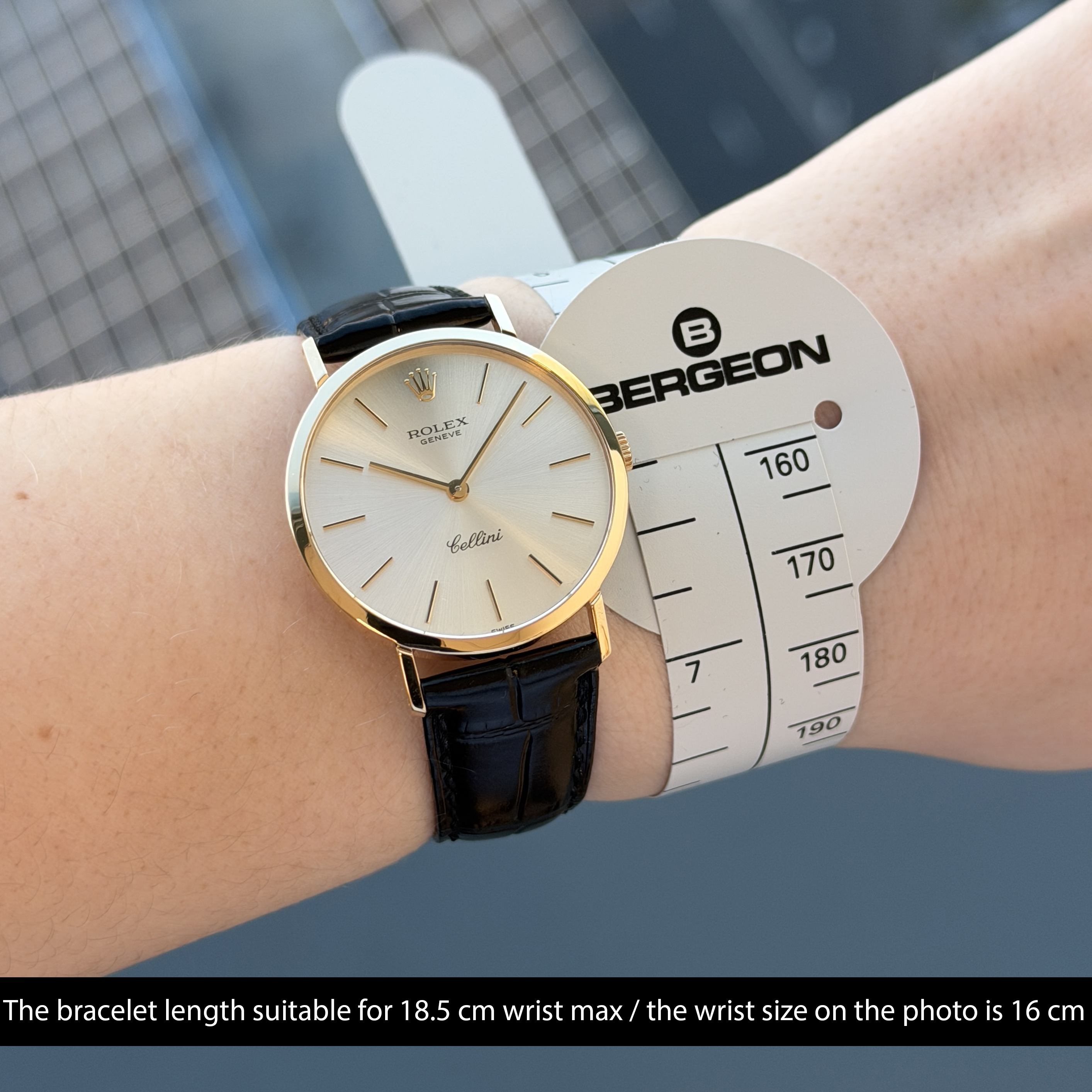 Rolex Cellini, 4112/8, 32mm, 1991, Yellow gold, Silver dial, Fullset ...